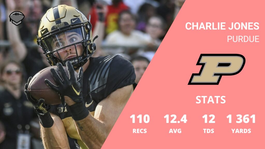 Charlie Jones, WR, Purdue (Senior) – TheTrickPlay