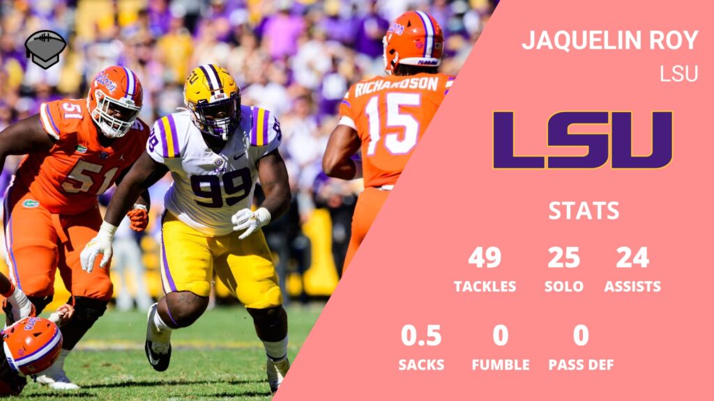 Jaquelin Roy, DT, LSU (Junior) – TheTrickPlay