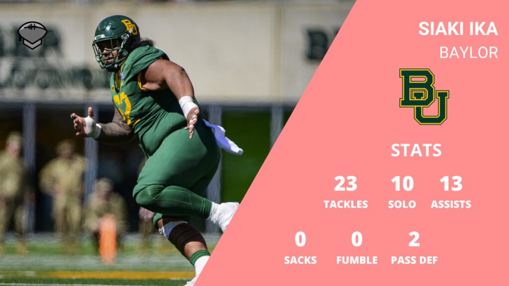 Siaki Ika, DT, Baylor (Senior) – TheTrickPlay
