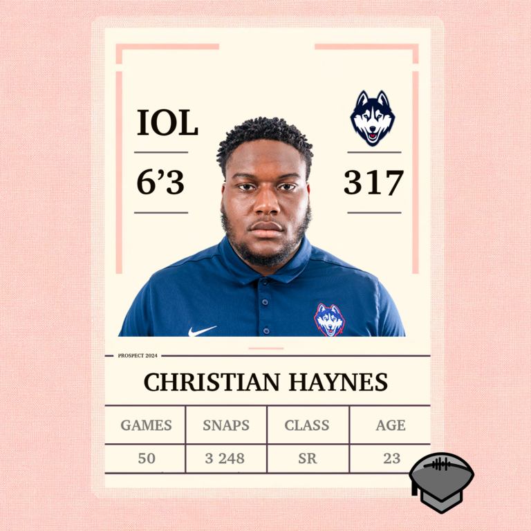 Christian Haynes, IOL, UConn (Senior) – TheTrickPlay