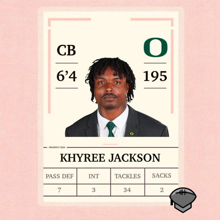 Khyree Jackson, CB, Oregon (Senior) – TheTrickPlay